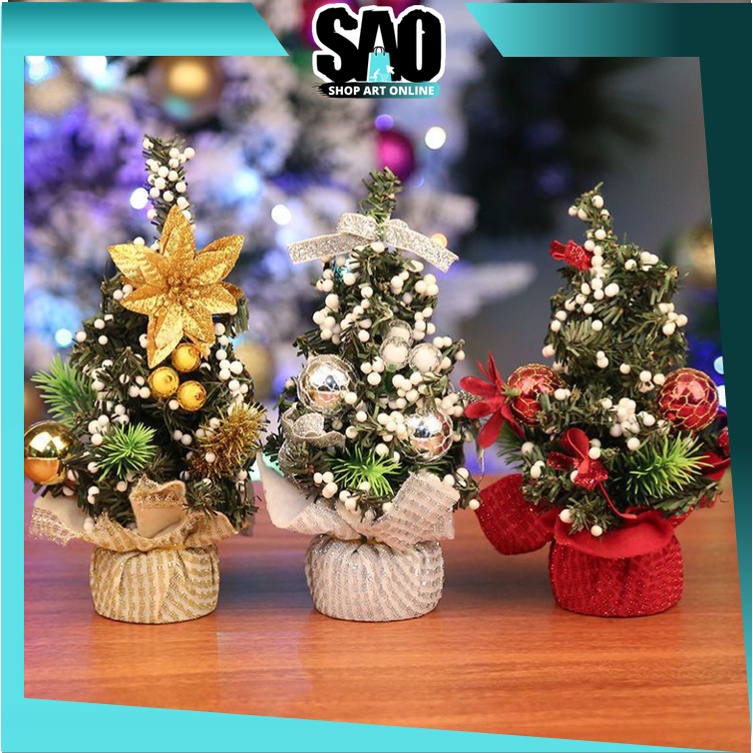 Jual SAO - 6020 Pohon Natal Hias / Pohon Natal Hias Mini Dekoratif ...