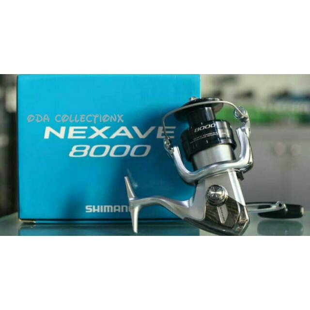 Jual Reel SHIMANO NEXAVE 8000 4bb drag 8kg katrol pancing made in Malaysia | Shopee Indonesia