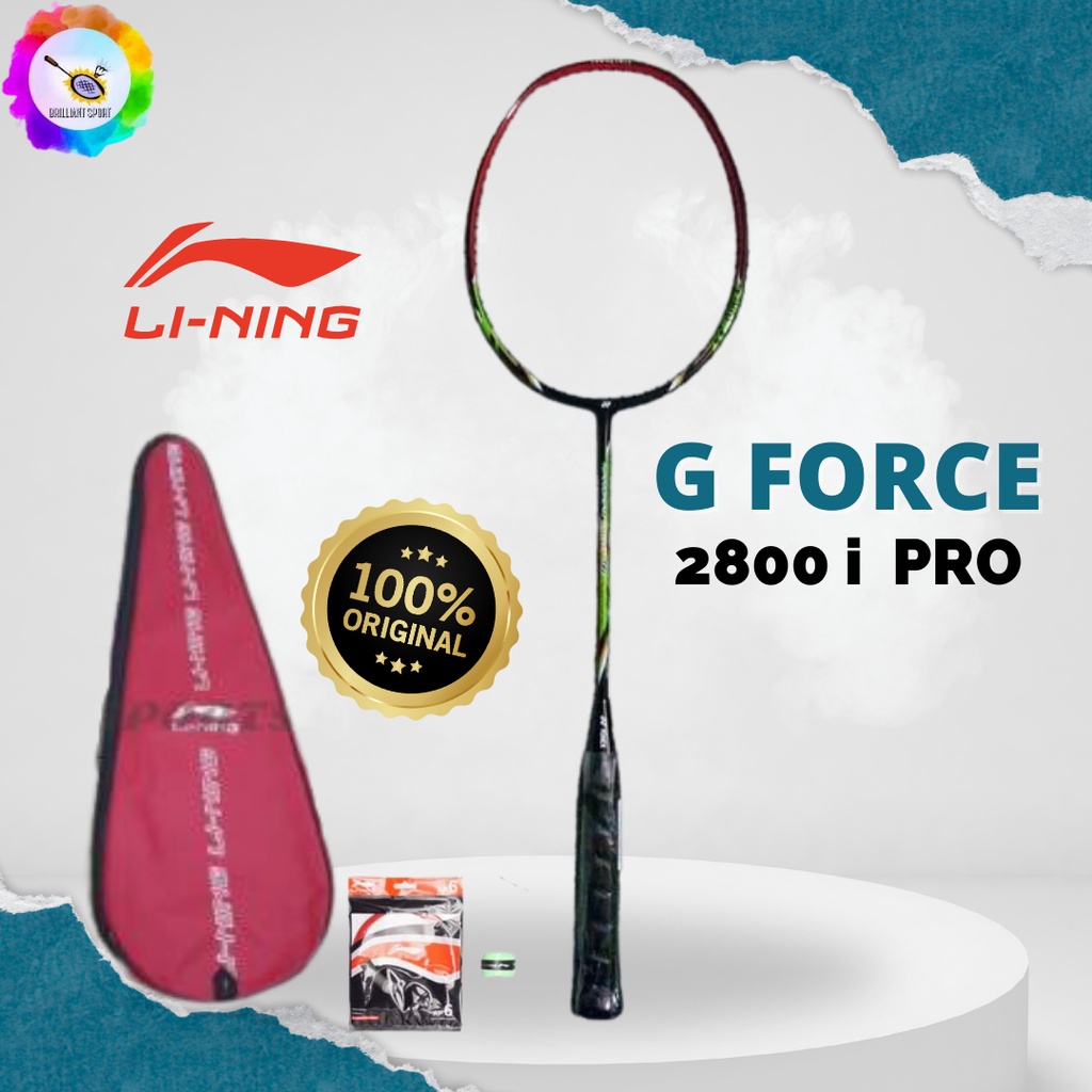 Jual RAKET BADMINTON LINING G FORCE PRO 2800i + Plus 100% ORIGINAL ...