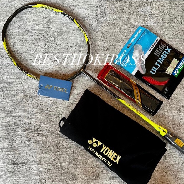 Jual NEW RAKET BADMINTON YONEX ARCSABER 7 PRO GO - BATANGAN | Shopee Indonesia