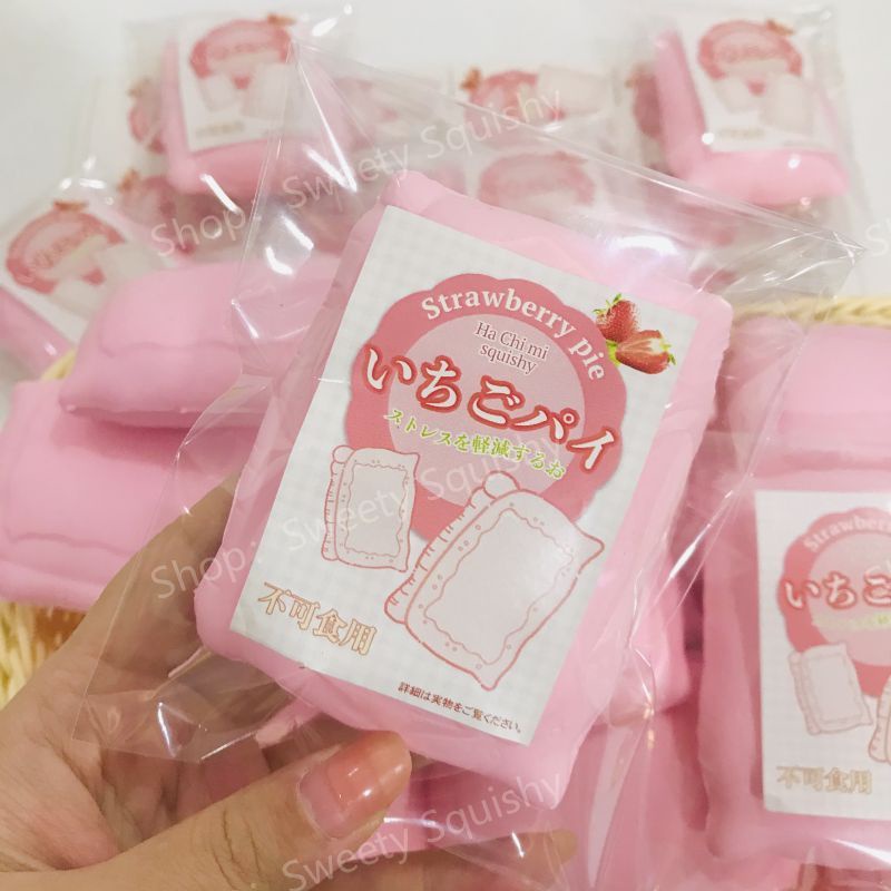 Jual HaChiMi Pink Sweet Rebound Decompression Vent Toy Squishy Slow ...