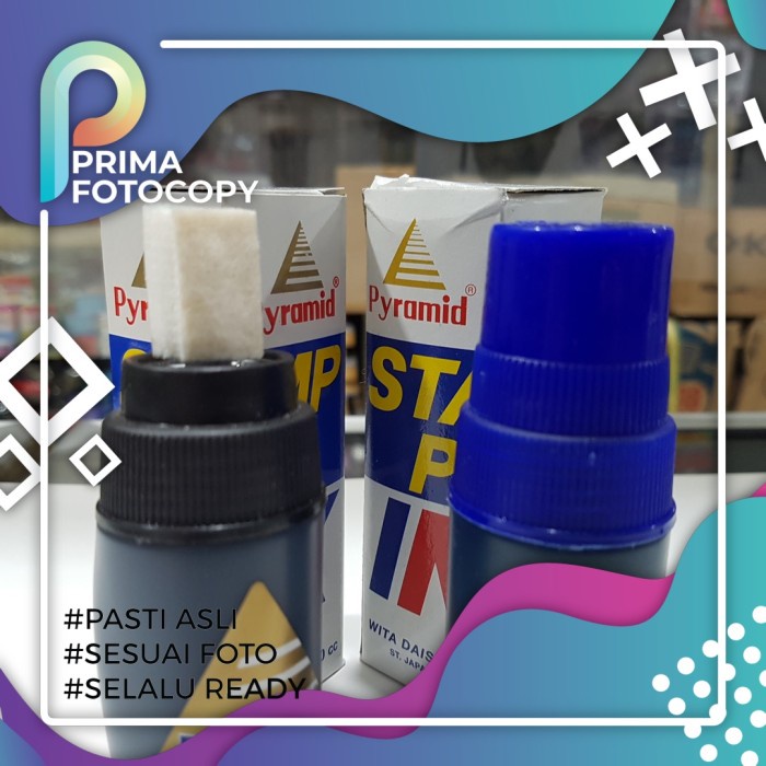 Jual Tinta Bak Stempel Stamp Pad INK | Wita Daishin Pyramid ORIGINAL ...