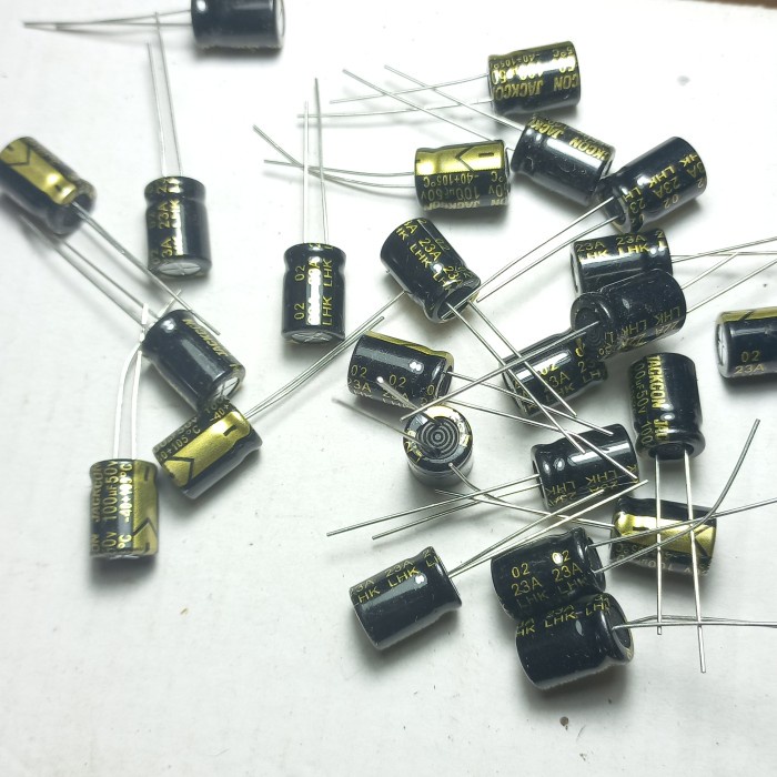 Jual elko jackcon 100uf 50v original taiwan elco jackon jakcon 100uf ...