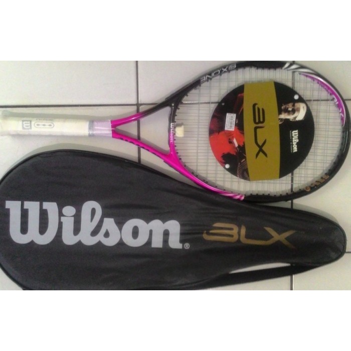 Jual LARIS -raket tenis wilson blx + senar (free tas+GRIP) - BBOLAT ...