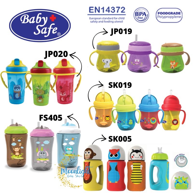 Jual Baby Safe Training Cup | Botol Minum Sedotan Bayi Anak JP019 JP020 AP005 SK005 SK019 JP020 ...