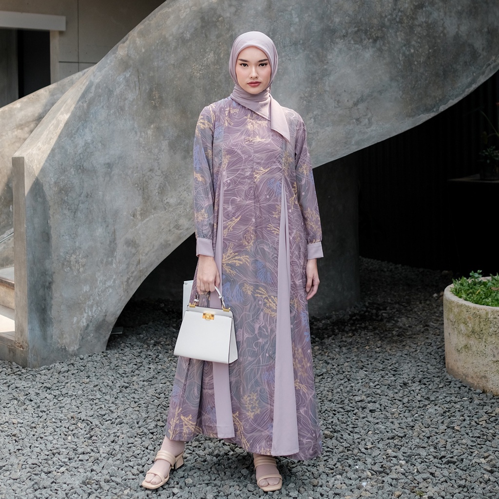 Jual ZM Zaskia Mecca - Kahila Brown Gamis - Jelita Indonesia - Edisi ...