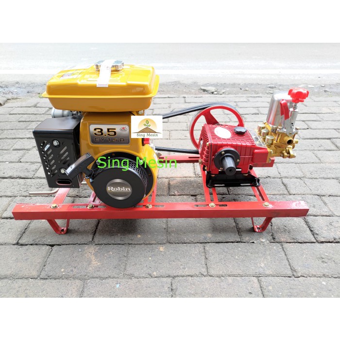 Jual Mesin Steam Cuci Motor Mobil Robin EY 15 Complete Power Sprayer set | Shopee Indonesia