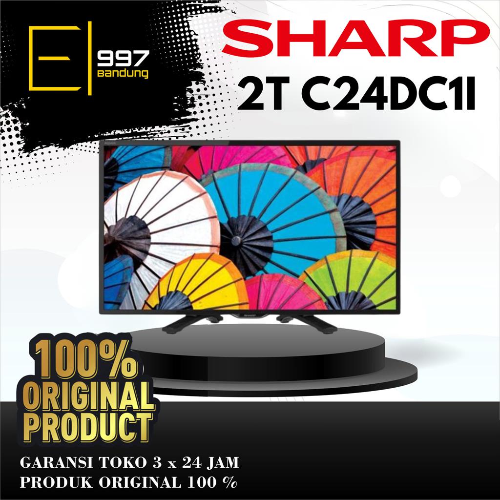 Jual SHARP LED TV 2TC24DC1I / 2T C24DC1I / 24DC1I , DIGITAL TV 24 INCH ...