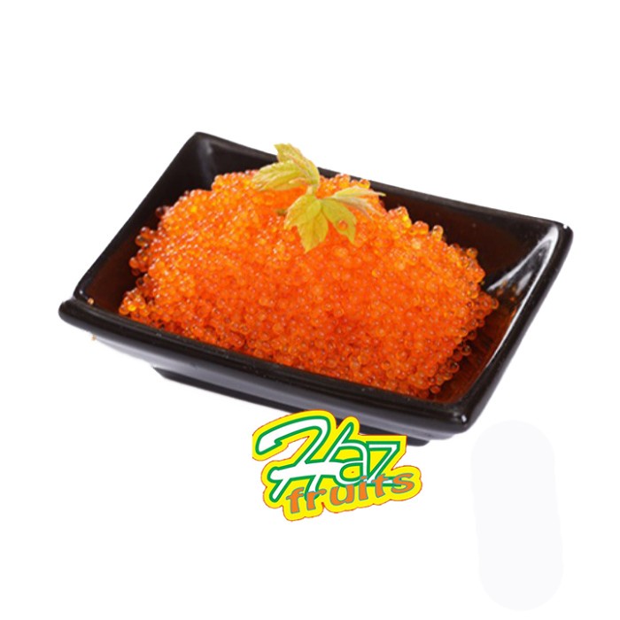 Jual Tobiko Flying Fish Roe Orange | Hijau | Hitam 100g | Shopee Indonesia