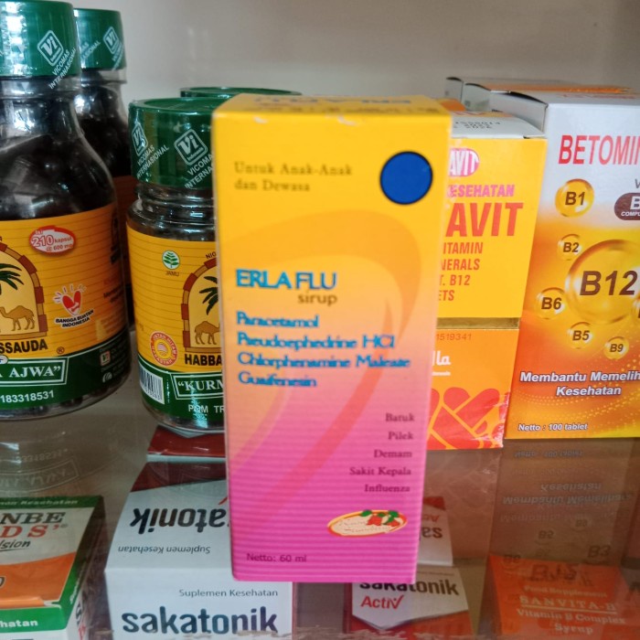 Jual erlaflu 60 ml | Shopee Indonesia