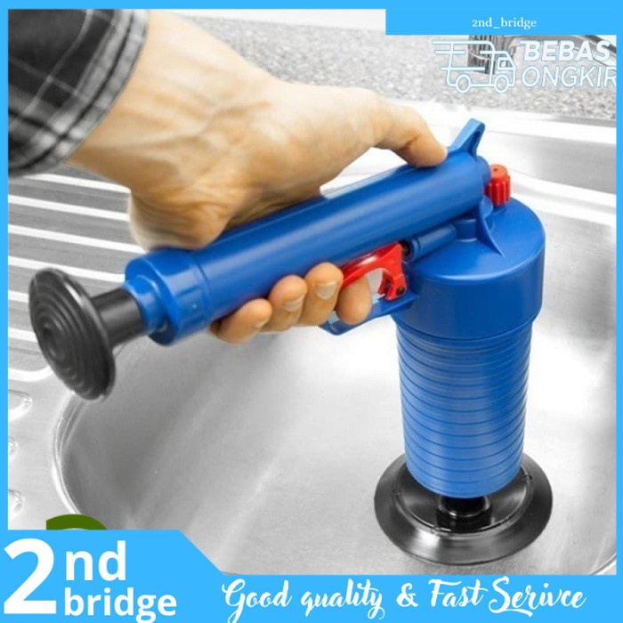 Jual Alat Pompa Tembak Dorong Plunger Saluran Air WC Toilet Wastafle ...