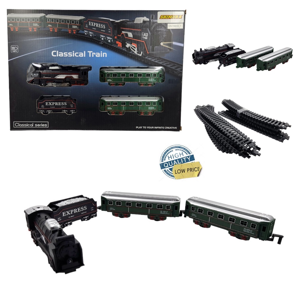 Jual Train Model Track Classical Train - Classical Series | Shopee ...