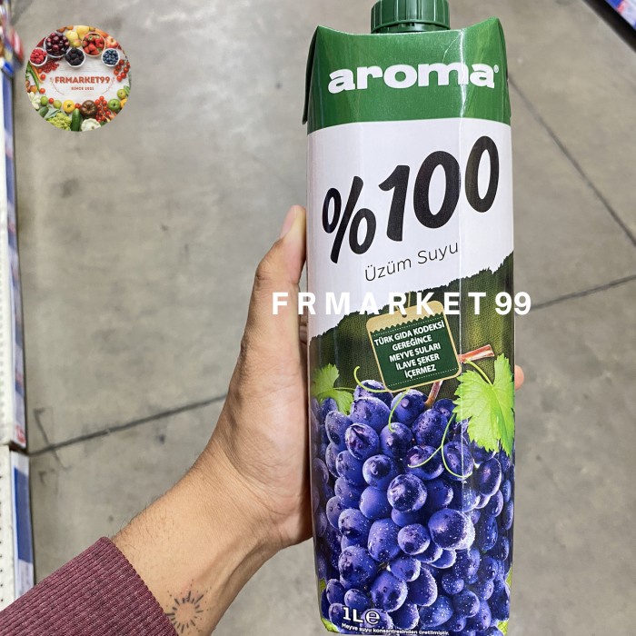 Jual Jus Aroma Anggur 100 % Grape Juice / Jus Buah Anggur / 1 Ltr ...