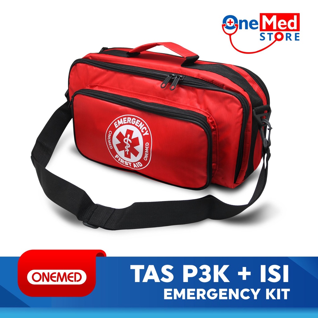 Jual Onemed Tas P3K Emergency Kit Plus Isi SET | Shopee Indonesia