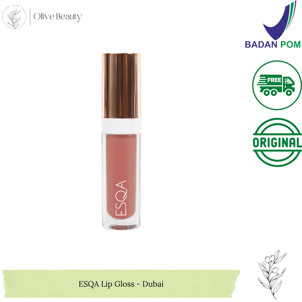 Jual ESQA Lip Gloss - Dubai | Shopee Indonesia