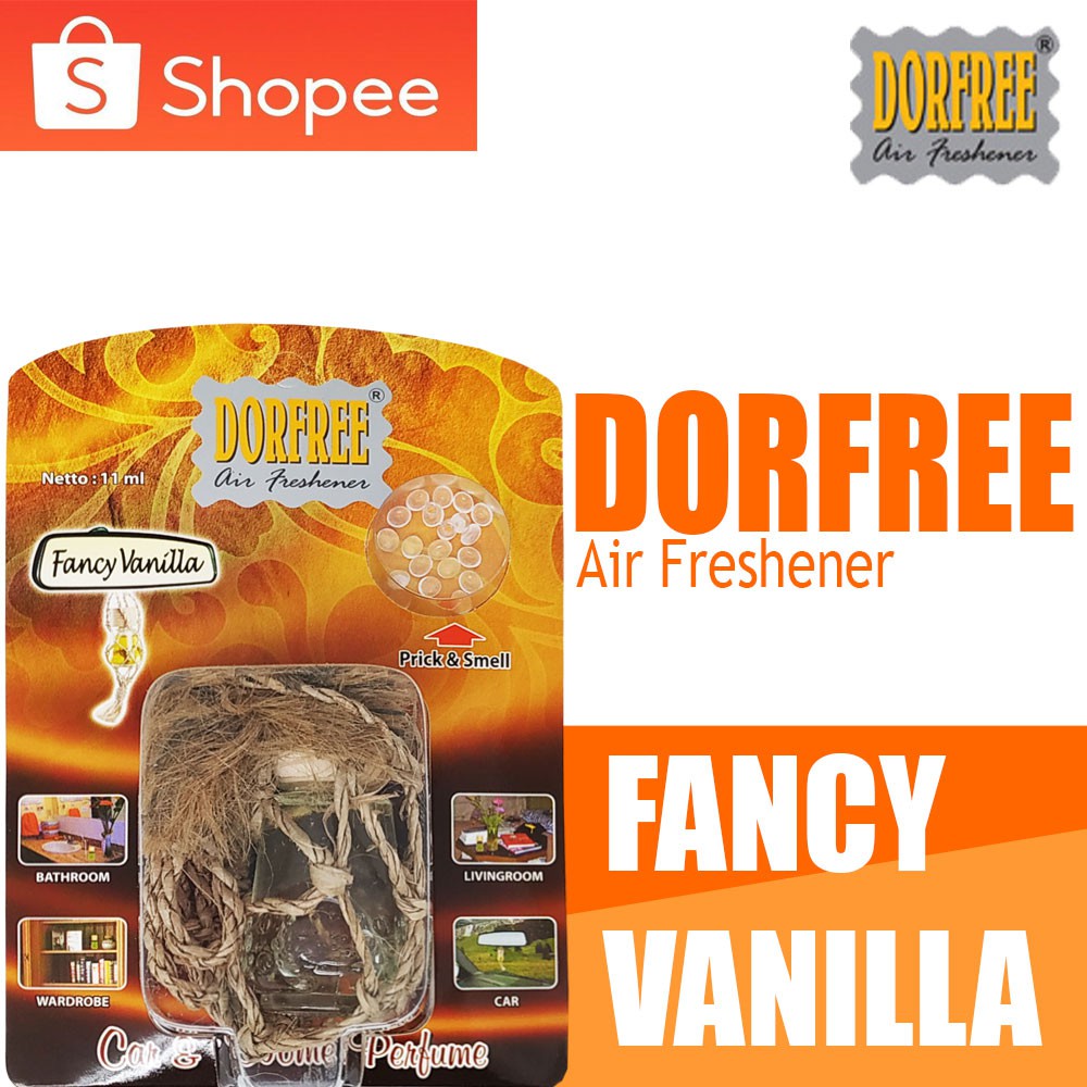 Jual DORFREE CAR & HOME PARFUM MOBIL - FANCY VANILLA | Shopee Indonesia