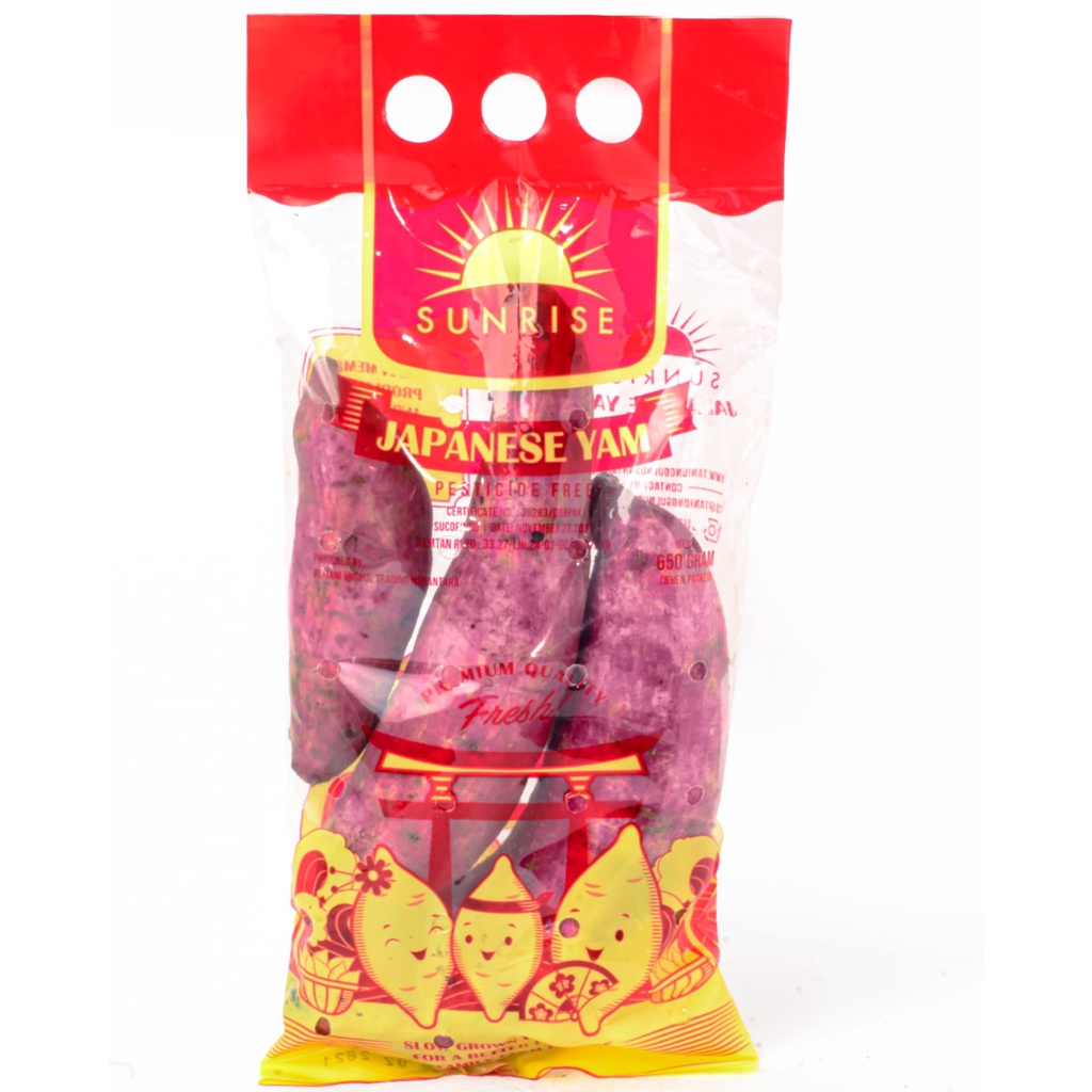 Jual Sunrise - Ubi Jepang Japanese Yam 650 g | Shopee Indonesia