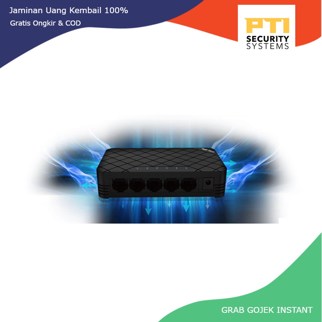 Jual RUIJIE Switch Hub GIGABIT UNMANAGED 5 port RG-ES05G | Shopee Indonesia