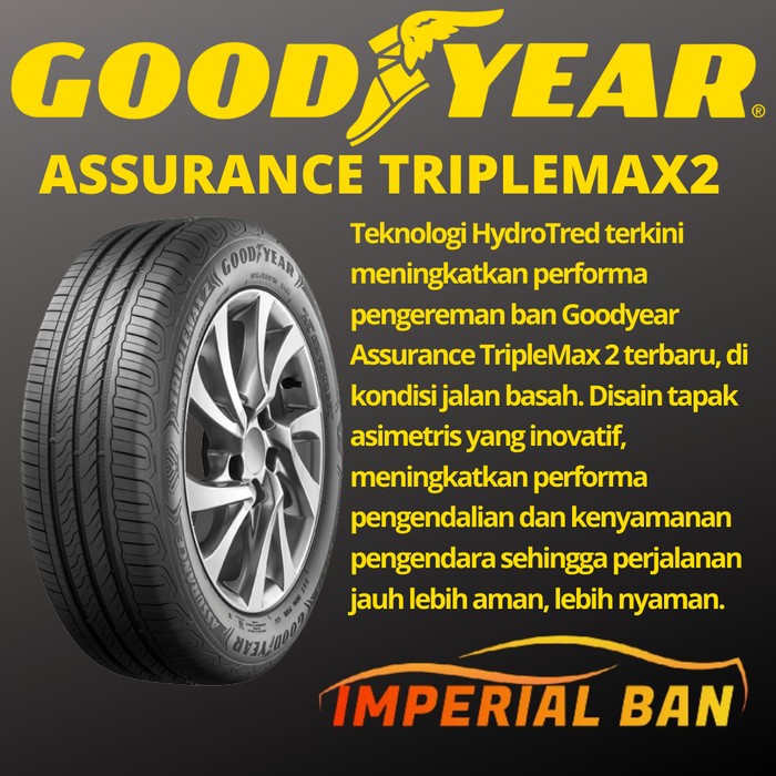 Jual 205/65 R15 Goodyear Assurance Triple Max 2 Ukuran Ban Mobil Innova ...