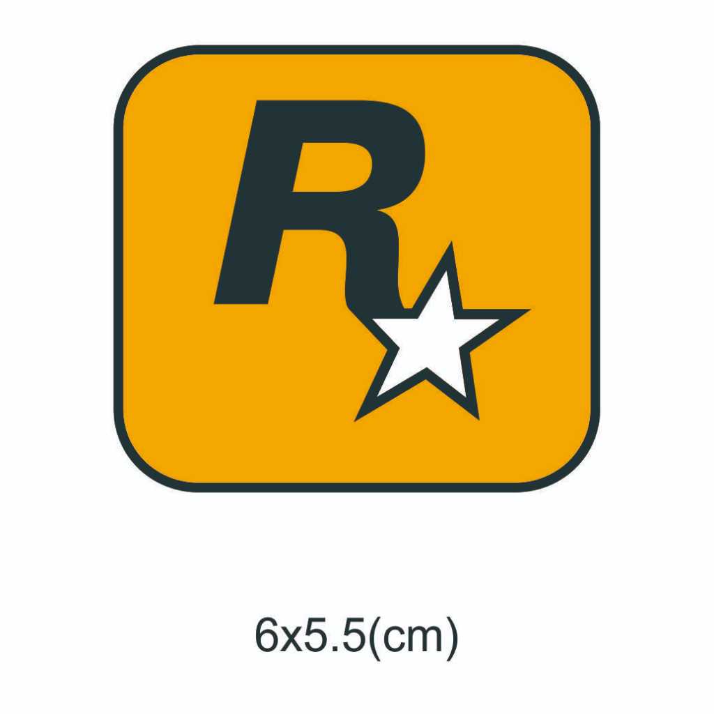 Jual stiker Logo ROCKSTAR GAME/ stiker GTA | Shopee Indonesia