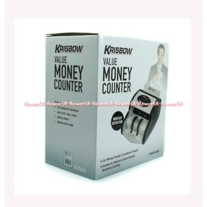 Jual Krisbow Value Money Counter Mesin Penghitung Uang | Shopee Indonesia