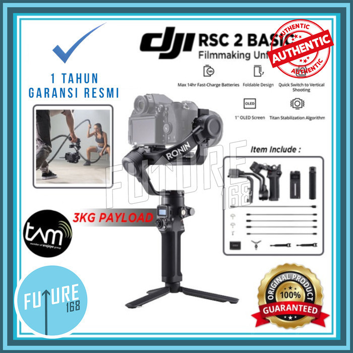 Jual DJI Ronin SC 2 Basic GARANSI RESMI RSC 2 Gimbal Stabilizer Kamera ...