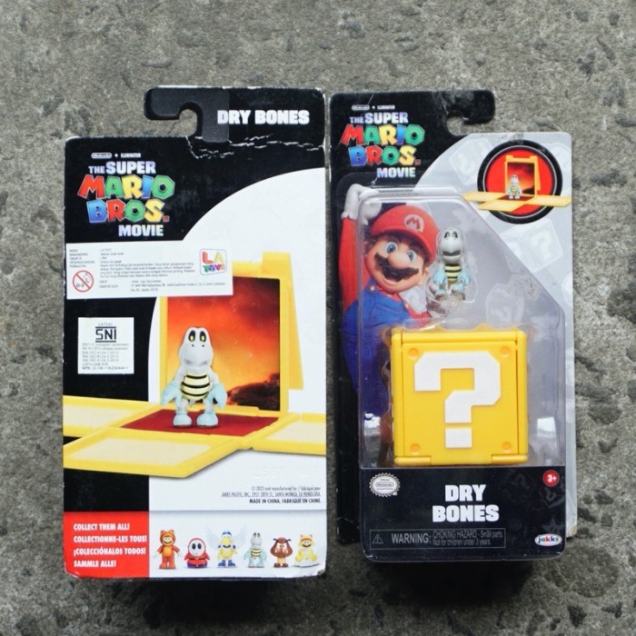 Jual The Super Mario Bros Movie DRY BONES Mini Figure with Question ...