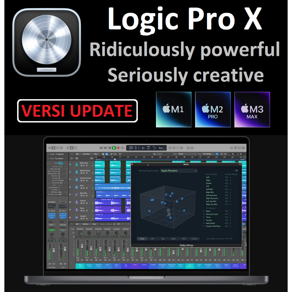 Jual Logic Pro X Version Updates for Mac | Shopee Indonesia