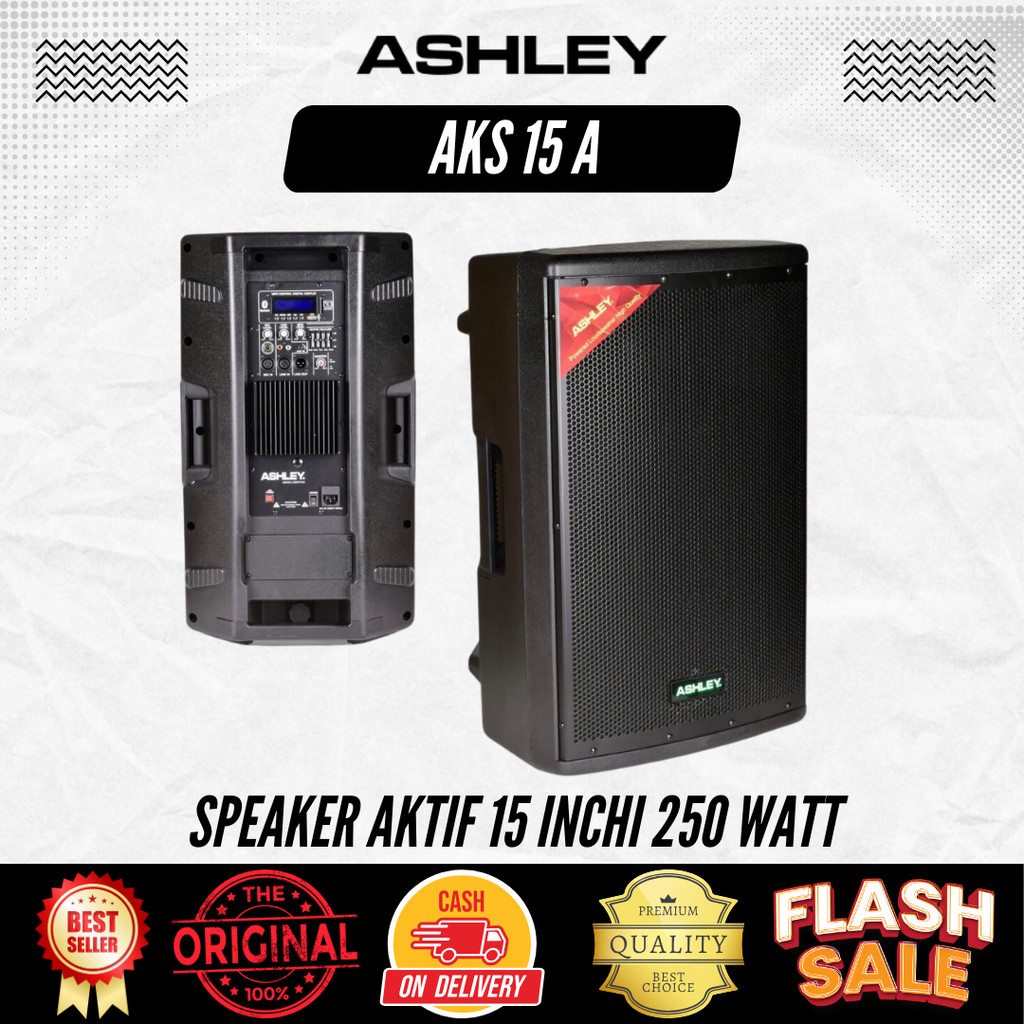 Jual Speaker Aktif Ashley Hero 15a | Shopee Indonesia