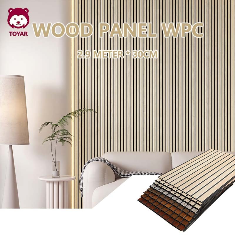 Jual DX73M Wood Panel WPC / Wood panel Dekorasi Rumah Mewah / Wall panel Panel Dinding Kayu ...