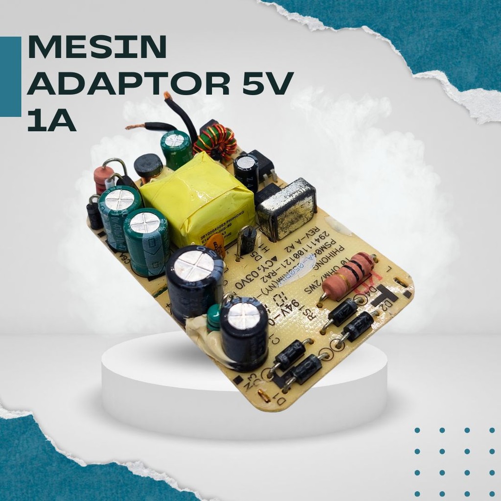 Jual KIT ADAPTOR 5 VOLT 1 AMPER AC 220V TO DC 5V 1A | Shopee Indonesia