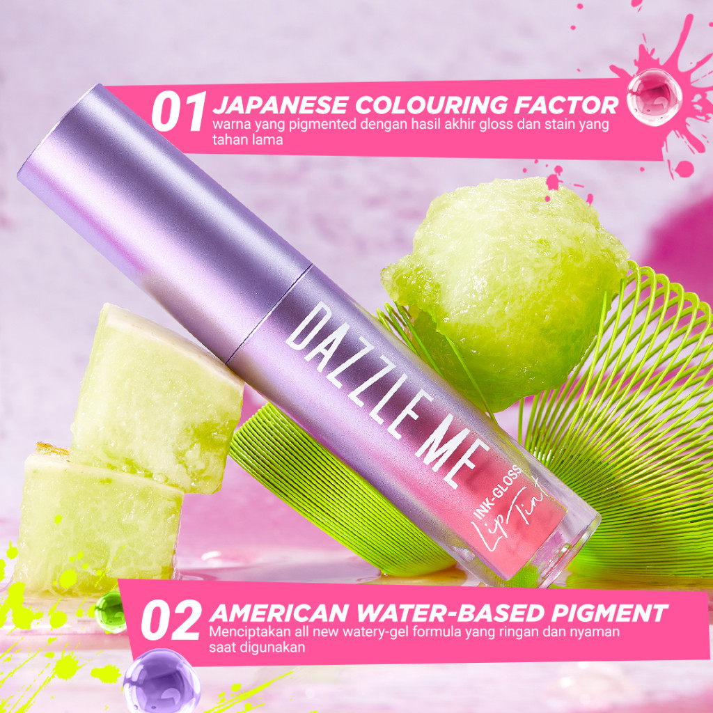 Jual MFI - [BUY 1 GET 1 GIFT] DAZZLE ME Ink Series | Ink-Vinyl Lip Lacquer | Ink-Mousse Lip ...