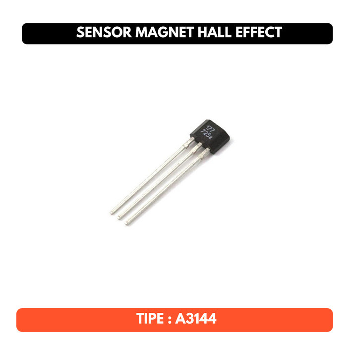 Jual Sensor magnet Hall effect Element A3144 A3144E A 3144 OH 3144 ...