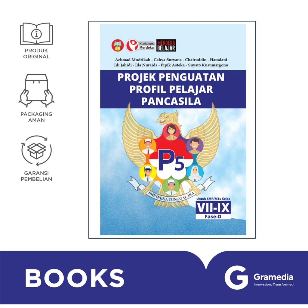 Jual Projek Penguatan Profil Pelajar Pancasila SMP/MTs Kelas VII-IX Fase D | Shopee Indonesia