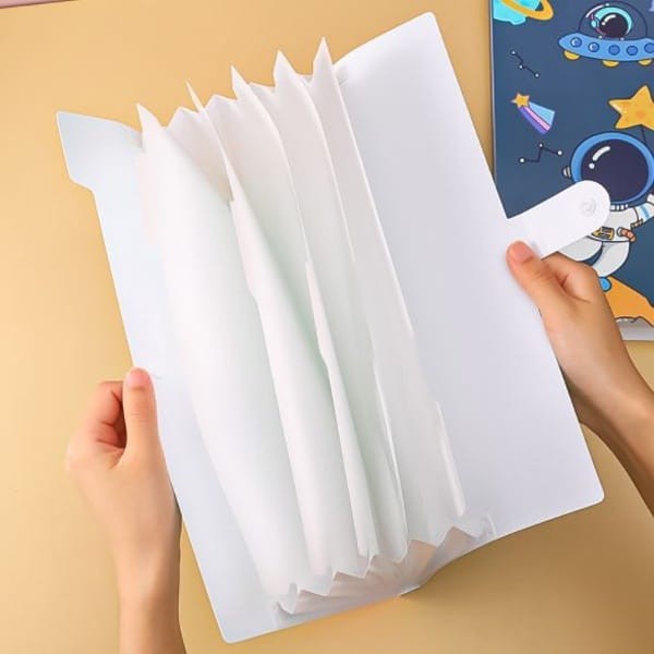 Jual Map document organizer map folder tempat map A4 astronot lucu ...