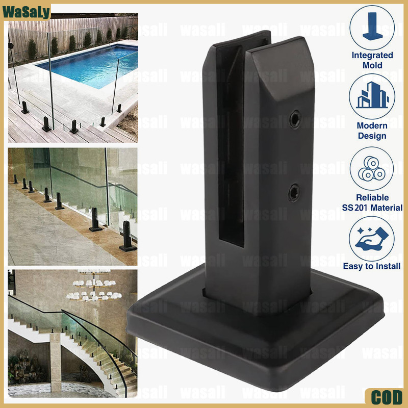 Jual STAINLESS SS 201 Penjepit Pagar Kaca Panel Pagar Klip Kaca Untuk ...