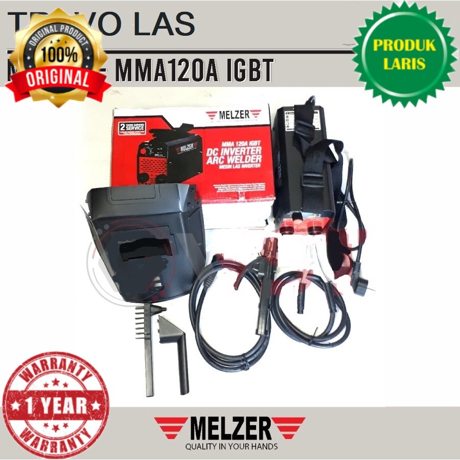 Jual Mesin Las Inverter Mma 120A Duty Bonus Igbt Izumi Beckum A ...