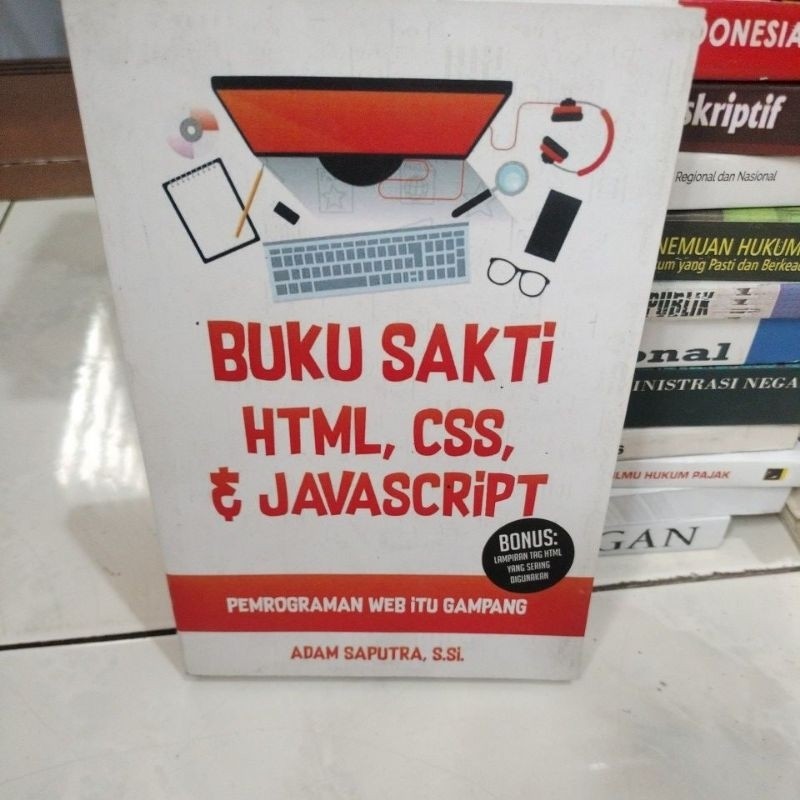 Jual Buku Sakti HTML ,CSS & JAVASCRIPT by Adam | Shopee Indonesia