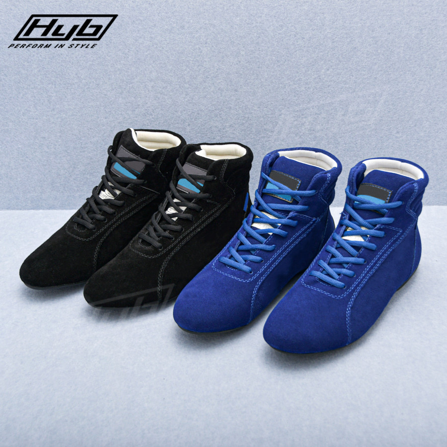 Jual Professional F1 Car Driving Shoes JDM Suede Cowhide Kart Karting ...