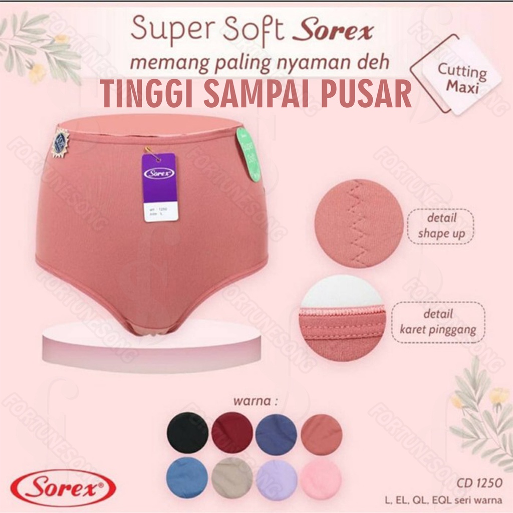 Jual Fortunesong - (1 Pcs, 3 Pcs, 6 Pcs) Celana Dalam Wanita Sorex High ... Jual Fortunesong - (1 Pcs, 3 Pcs, 6 Pcs) Celana Dalam Wanita Sorex High ...