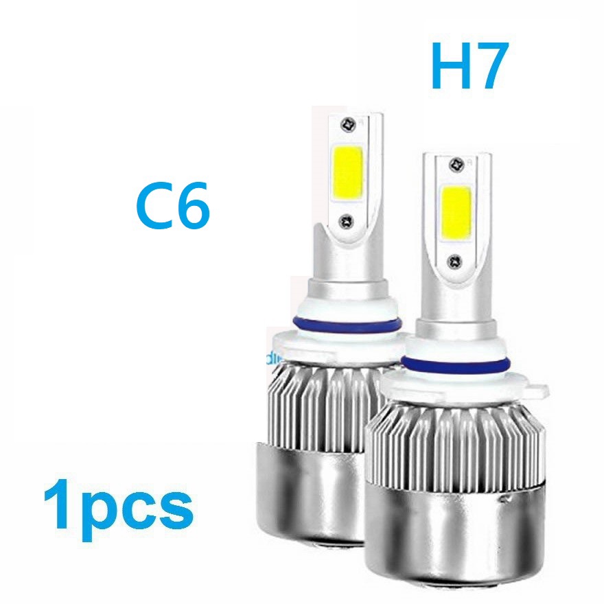 Jual Lampu C6 LED 36W Mobil COB CHIPS H7 | Shopee Indonesia