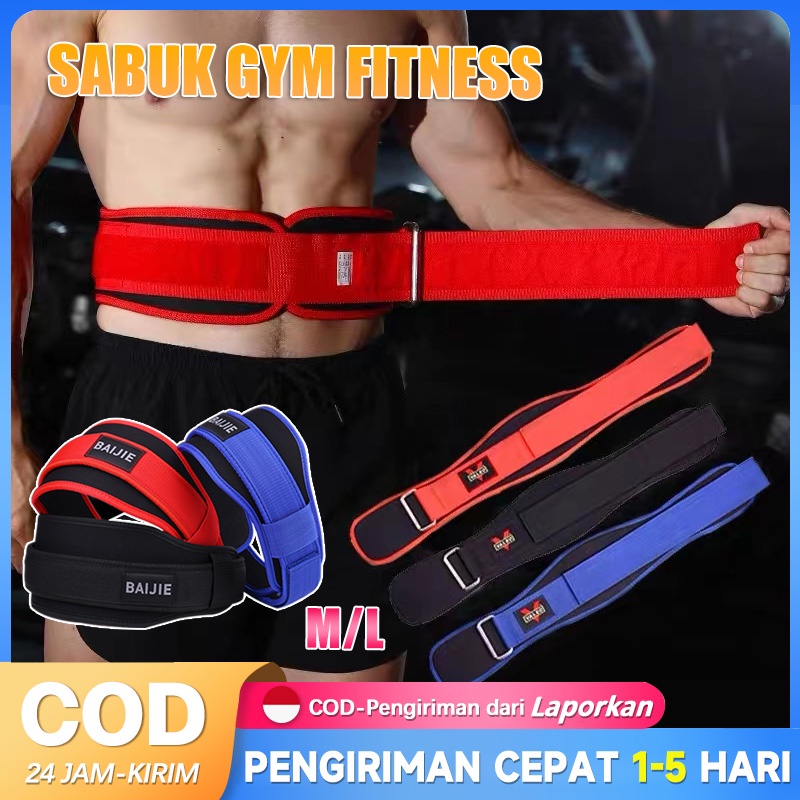 Jual Premium Waist Support Belt - Sabuk Gym Fitness - Bodybuilding ...