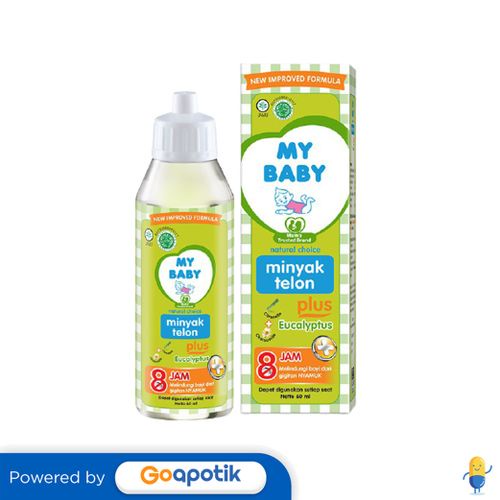 Jual My Baby Telon Plus Eucalyptus 8 Jam Botol 60 Ml | Shopee Indonesia
