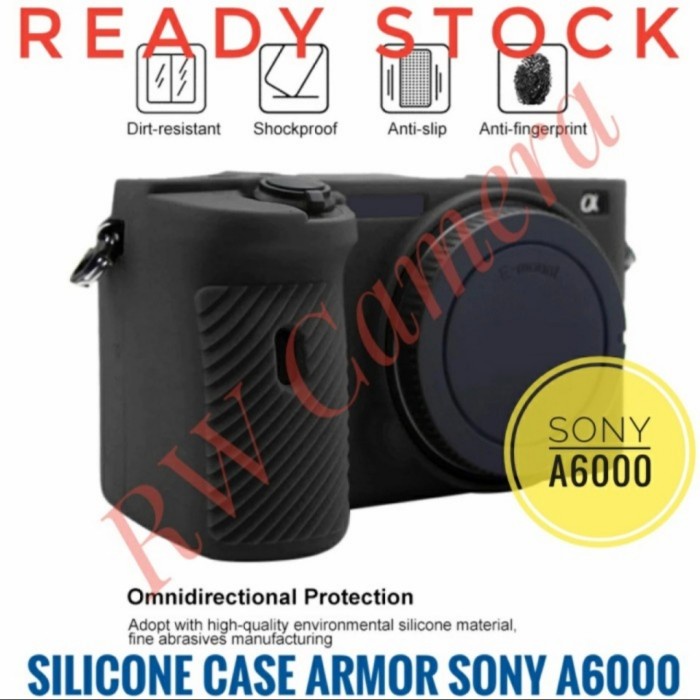 Jual Silicone Case Sony A6000 Sarung Silikon Armor Bag Skin Karet ...