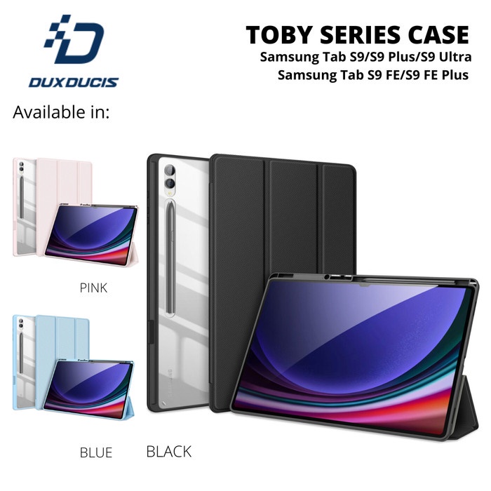 Jual Dux Ducis Toby Case Samsung Tab S9 Plus Ultra FE Casing Cover ...