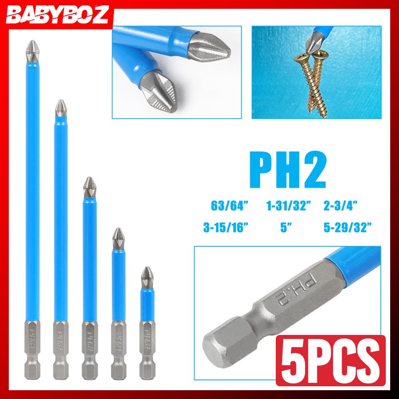 Jual BABYBOZ - 5PCS MATA OBENG SET PH2 PREMIUM SERBAGUNA BAJA S2 MATA ... Jual BABYBOZ - 5PCS MATA OBENG SET PH2 PREMIUM SERBAGUNA BAJA S2 MATA ...