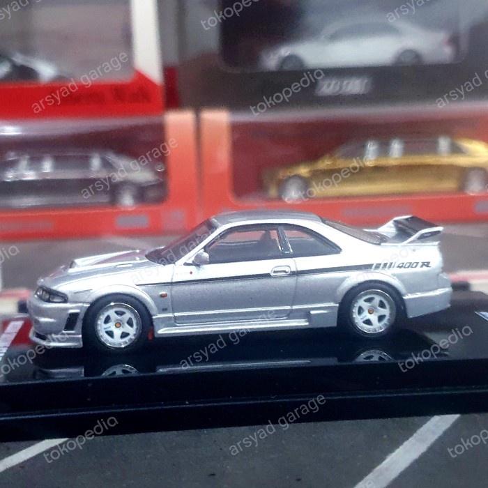 Jual Diecast Inno64 Nissan Skyline GTR R33 Nismo 400R Sonic Silver LP27 ...