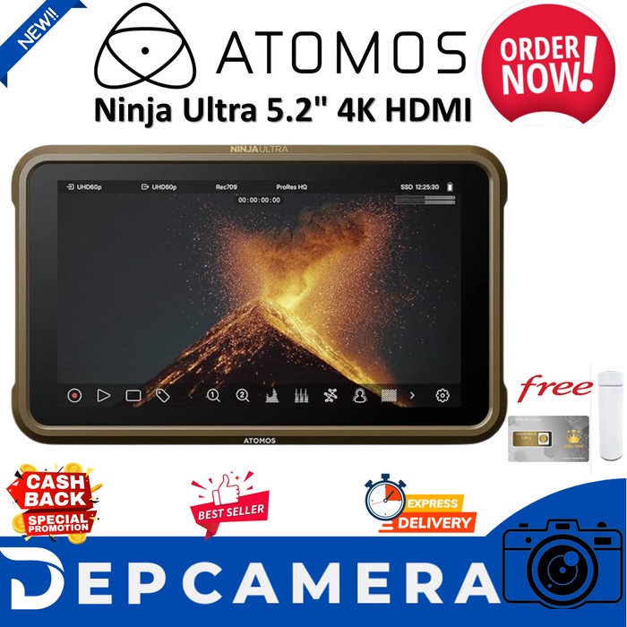 Jual Atomos Ninja Ultra 5.2" 4K HDMI Recording Monitor | Shopee Indonesia