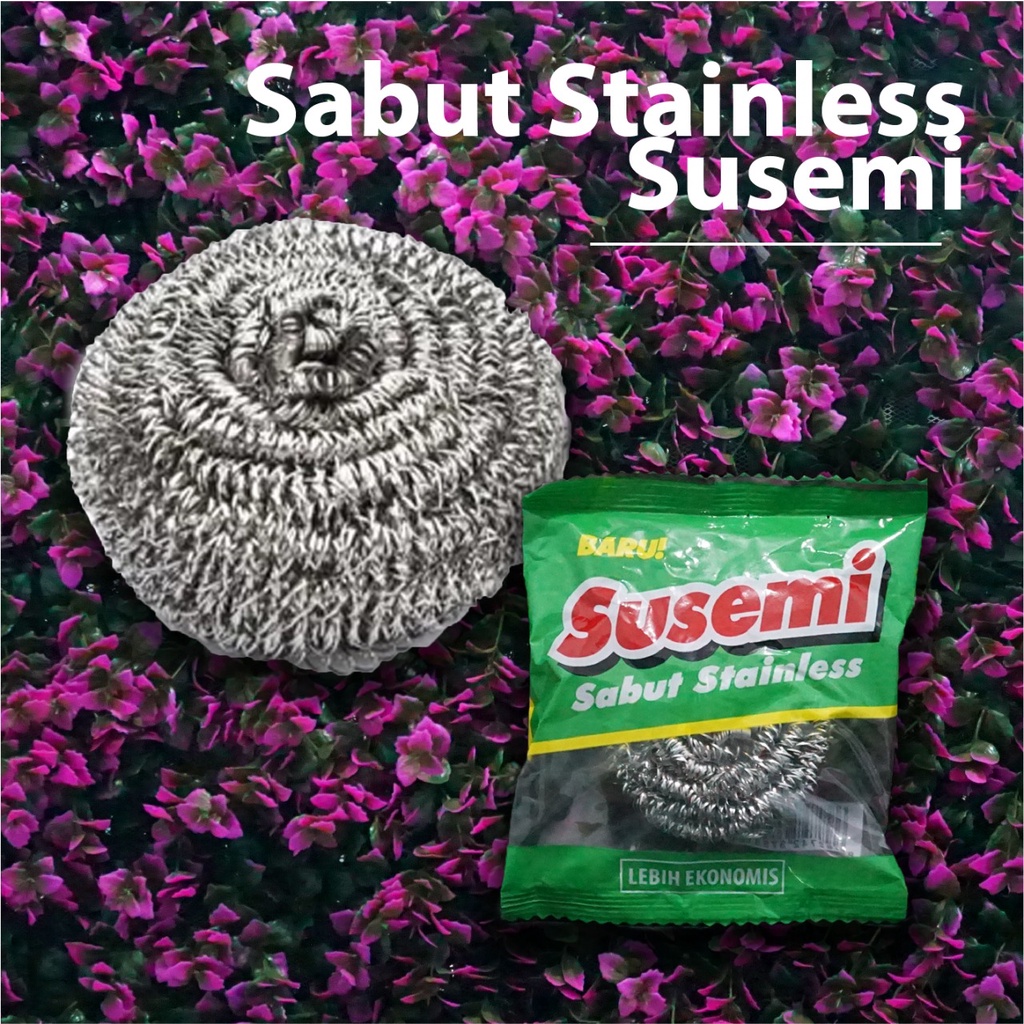 Jual Sabut Stainless Ekonomis Cuci Piring dan Alat Makan - Merk Susemi ...