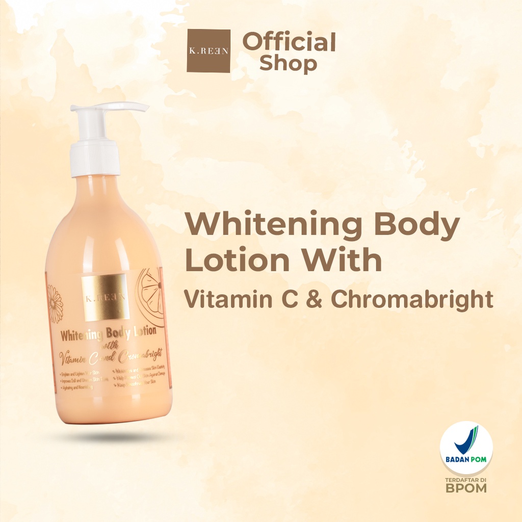 Jual Whitening Body Lotion With Vitamin C & Chromabright | Shopee Indonesia